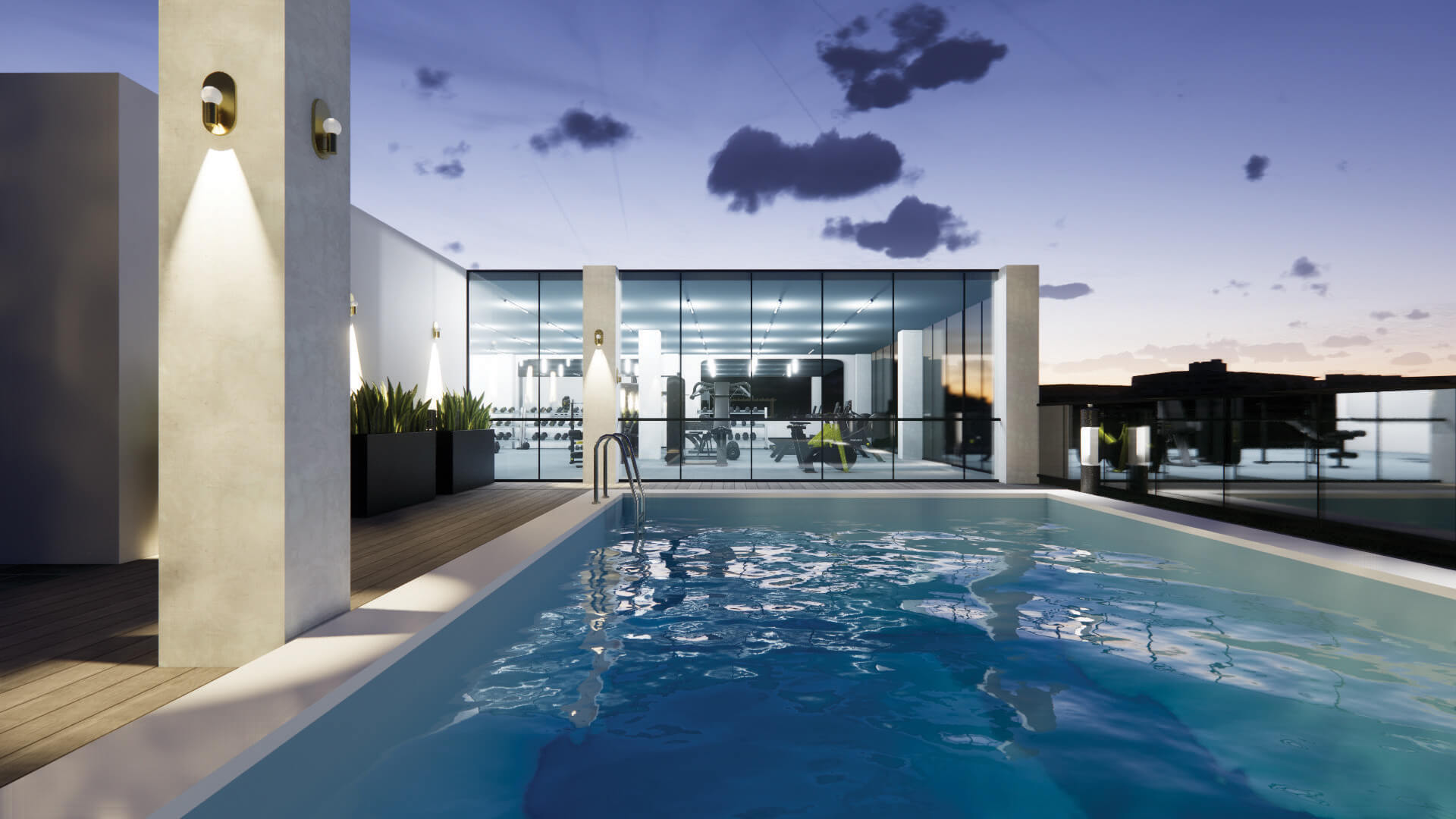 Moon Creek Residence - Grey Bricks