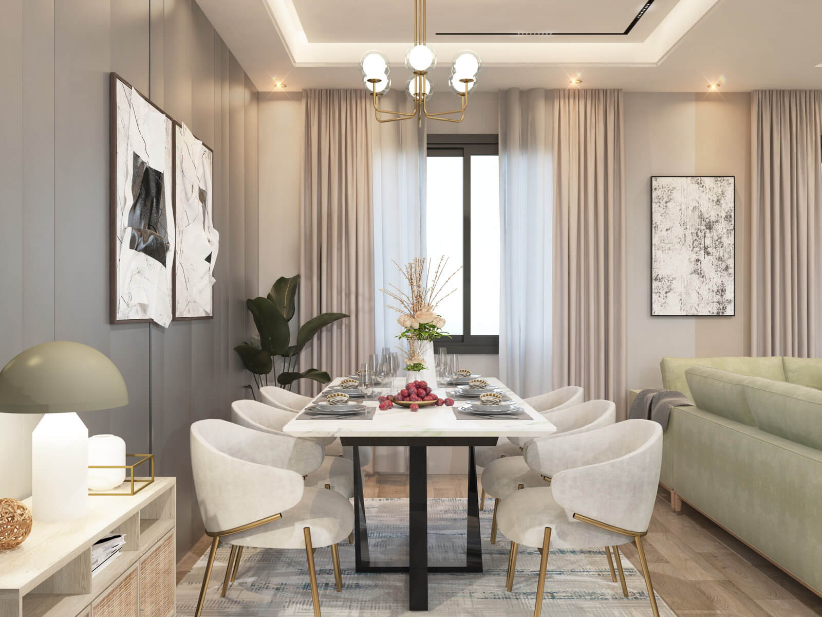 Black Olive Residency - Grey Bricks